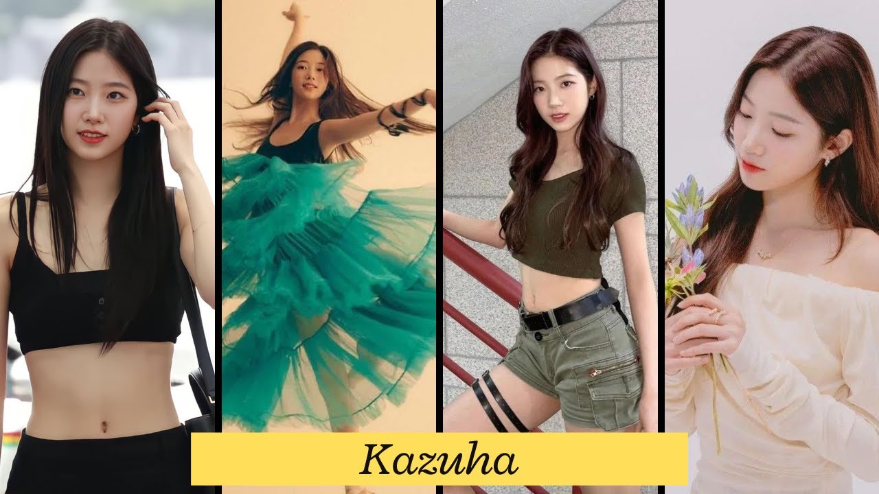The EVOLUTION of KAZUHA #kpop #visual - YouTube