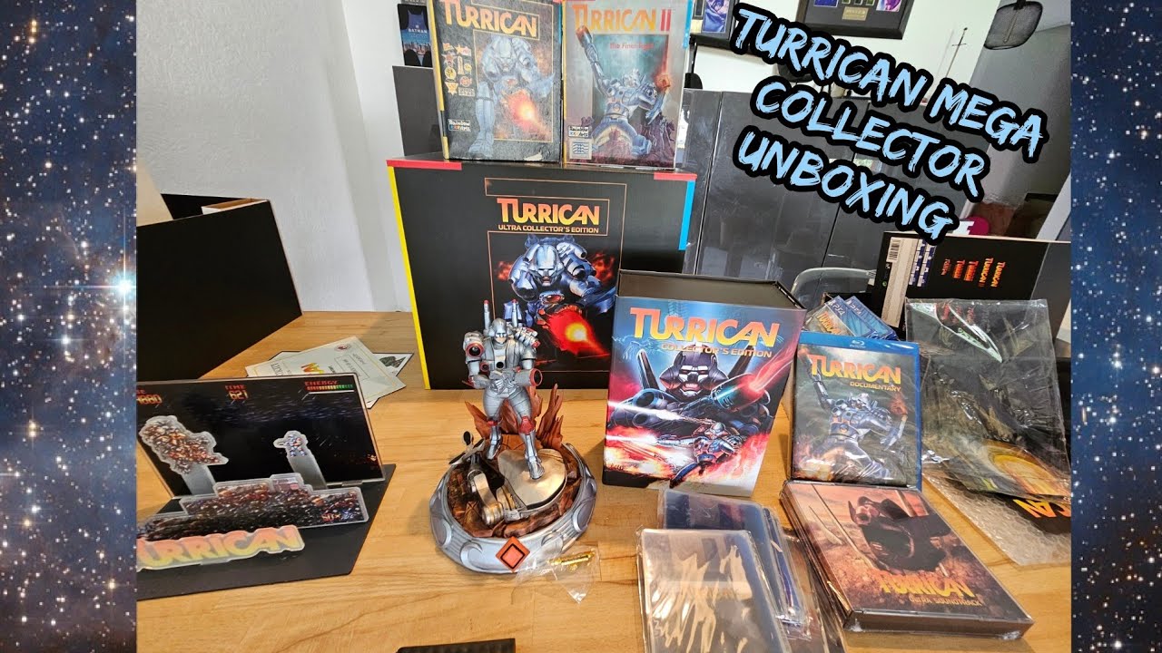 Turrican Collection & Mega Collector Strictly Limited PS4 - YouTube