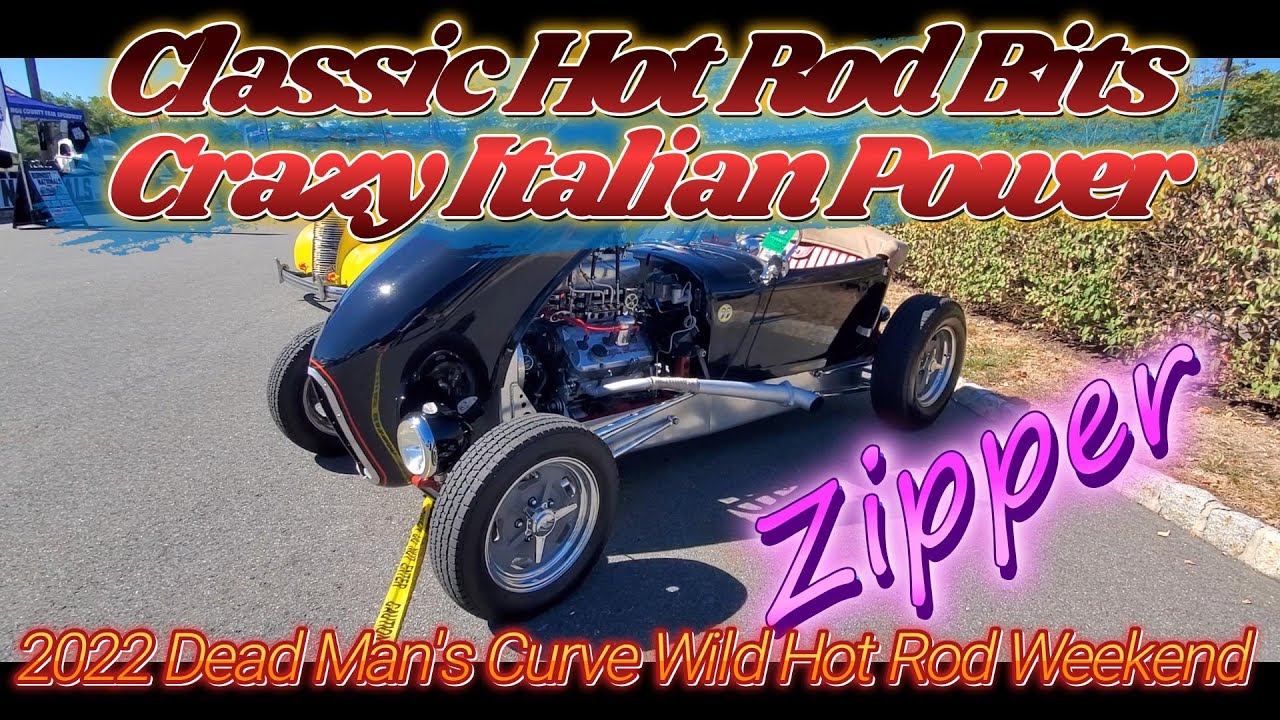 Classic Hot Rod Bits Crazy Italian Power Zipper Dead Man's Curve Wild ...