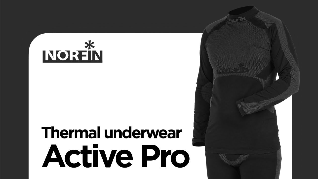 Thermal Underwear Norfin Active Pro - YouTube