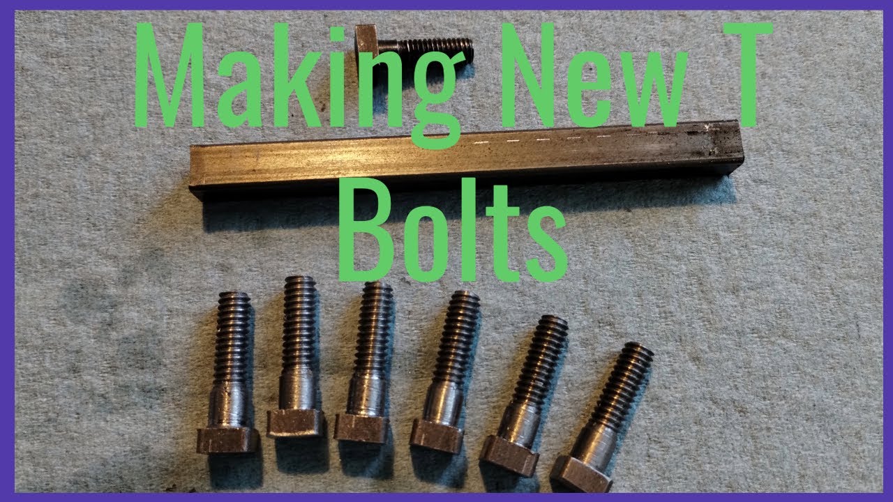 Making T Bolts - YouTube