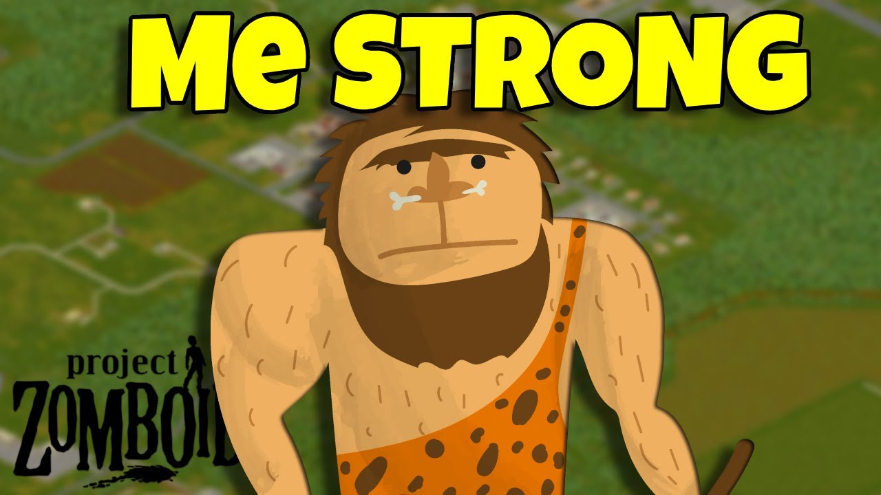 Caveman Challenge/Face Reveal?!? | Project Zomboid - YouTube