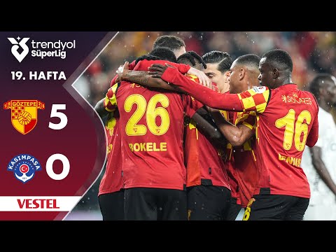 Vestel | Göztepe (5-0) Kasımpaşa - Highlights/Özet | Trendyol Süper Lig - 2024/25