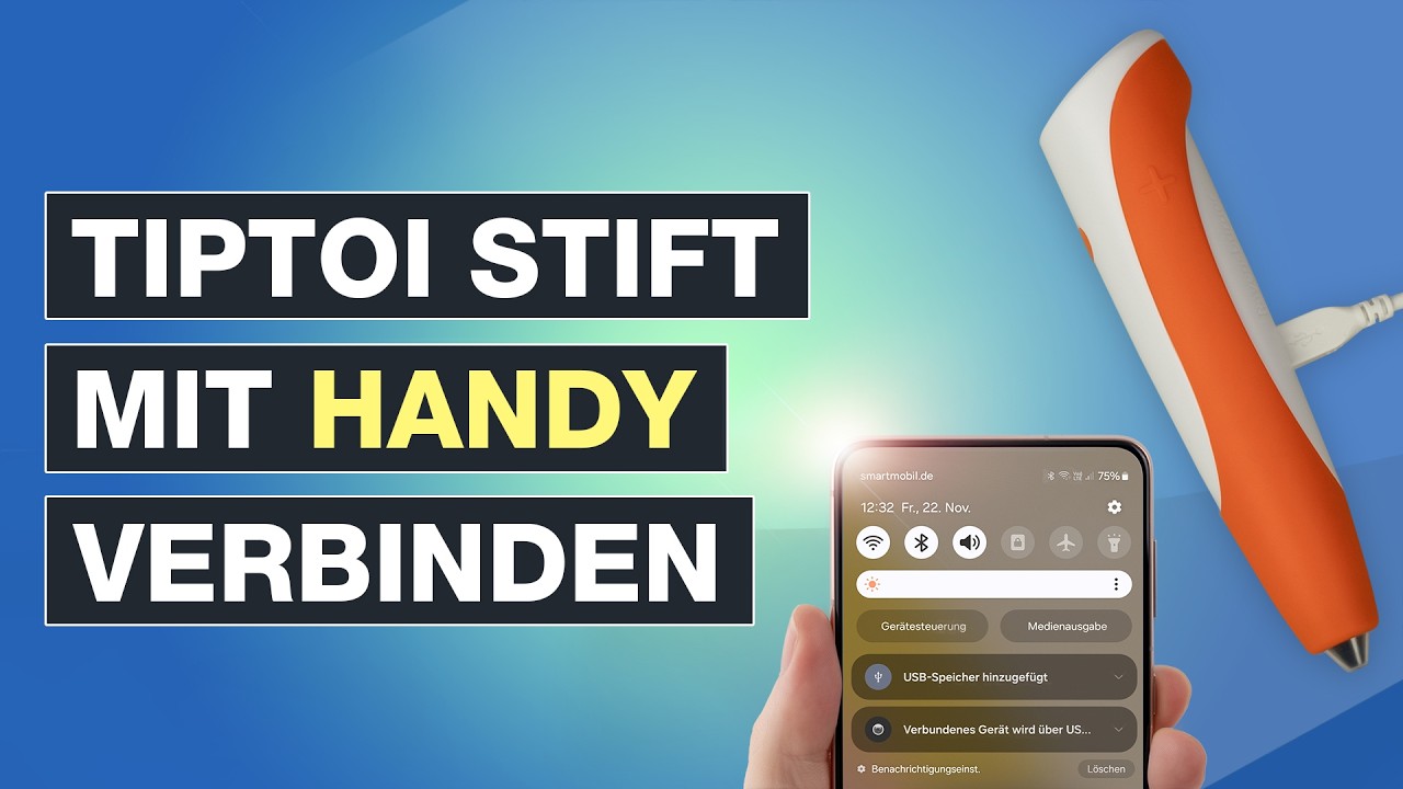 Tiptoi Stift mit Handy verbinden - Auch fürs Tablet | Audiodatei laden ...