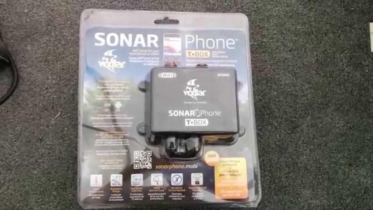 Vexilar SonarPhone Install for use with Navionics SonarCharts Live ...