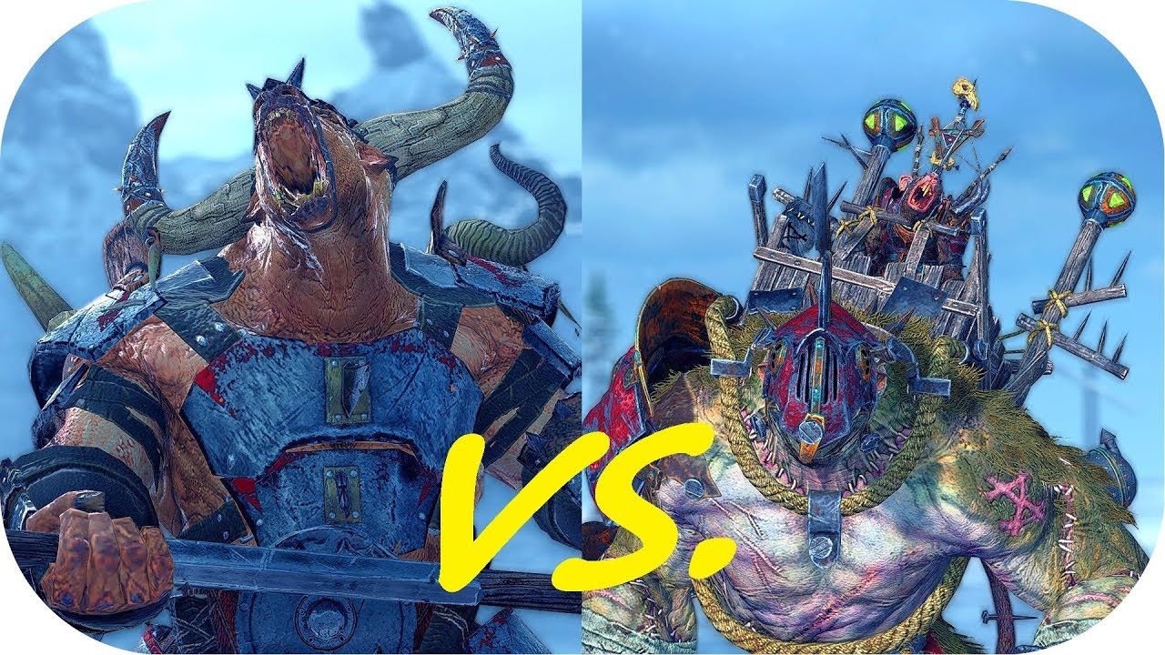 Total War: Warhammer II ♦ Fight Club ♦ Gorebull vs. Bonebreaker - YouTube