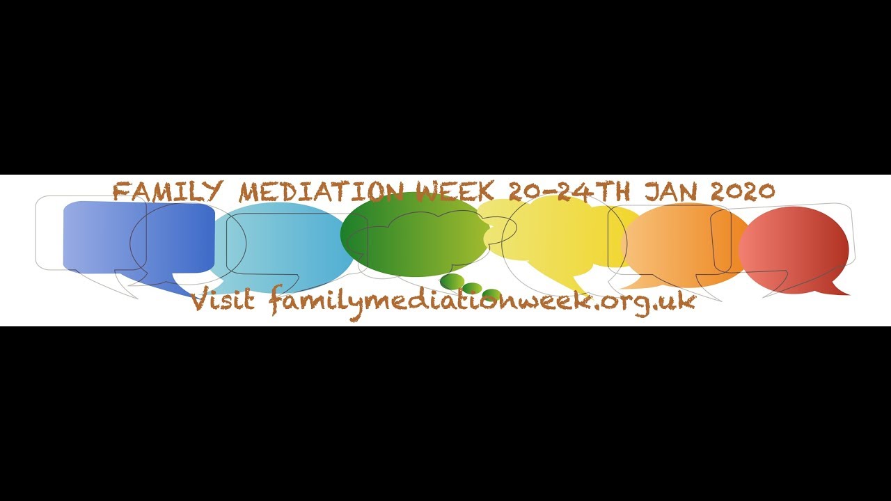 Family Mediation Week - 2020 - YouTube