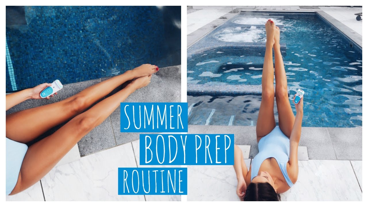 SUMMER BODY PREP ROUTINE Ad | Beauty's Big Sister - YouTube
