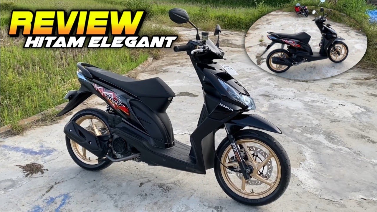 Beat Modifikasi Hitam