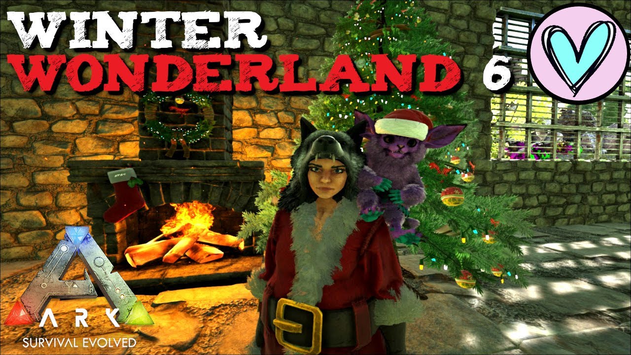 WINTER WONDERLAND 6 | RECEIVING GIFTS FROM RAPTOR CLAUS!- Ark: Survival ...