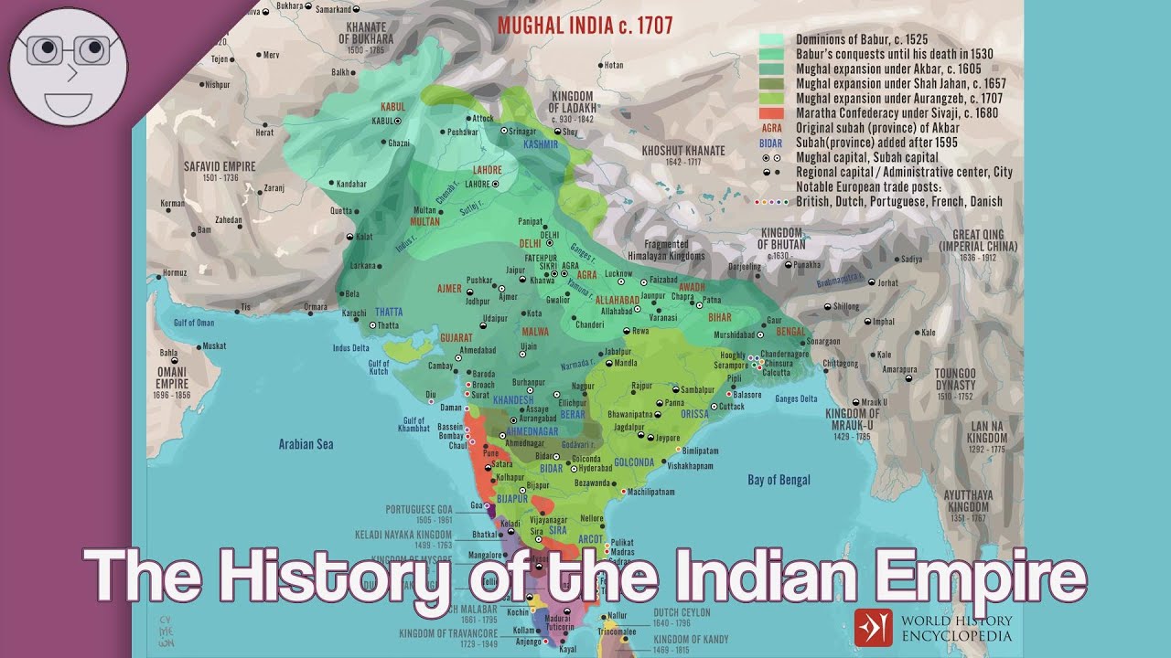 The History of the Indian Empire - YouTube