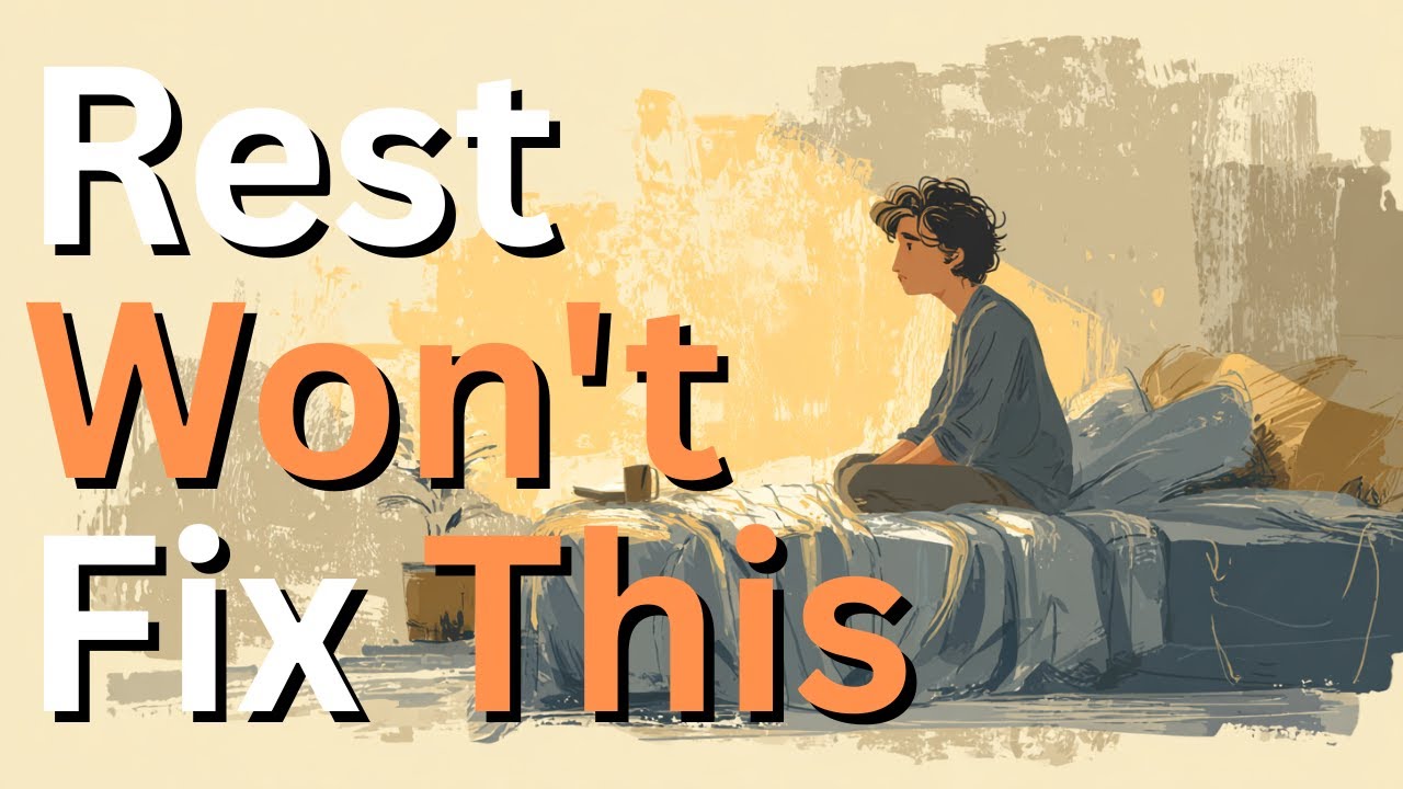 You're Too Tired to Fix Being Tired (Break the Burnout Loop) - YouTube