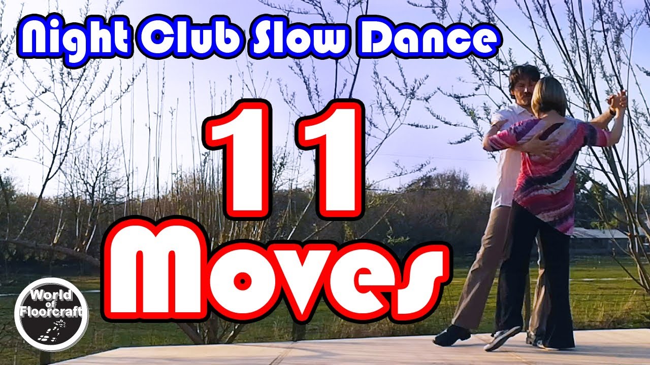 Night Club Slow Dance 11 Move Demonstrations - YouTube