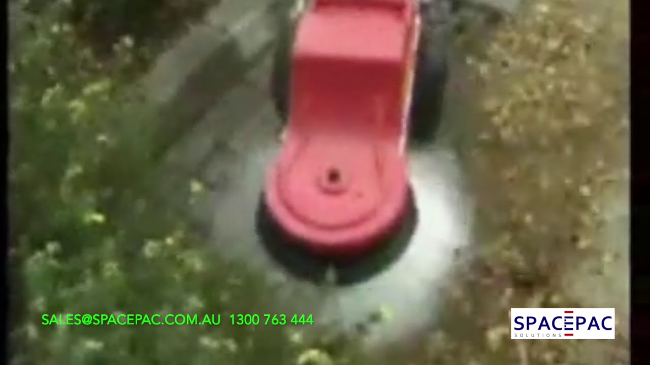 Spacepac Westermann Radial Sweeper WR650 - YouTube