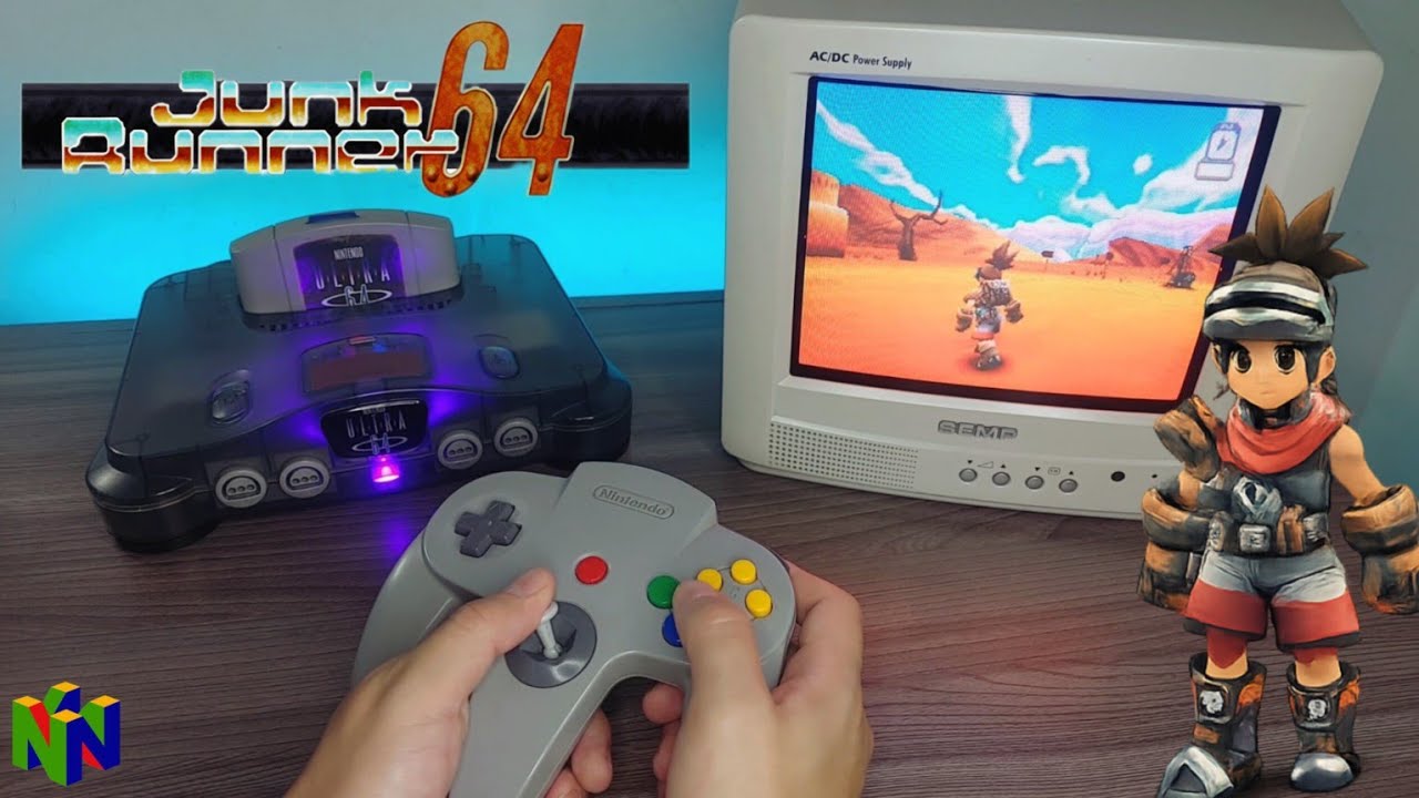 Junk Runner 64 (2026) - Nintendo 64 Gameplay - CRT - YouTube