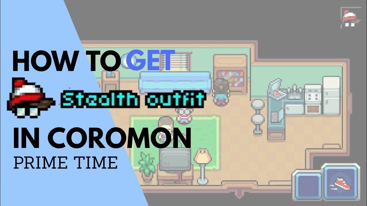 How to get stealth outfit in coromon. - YouTube