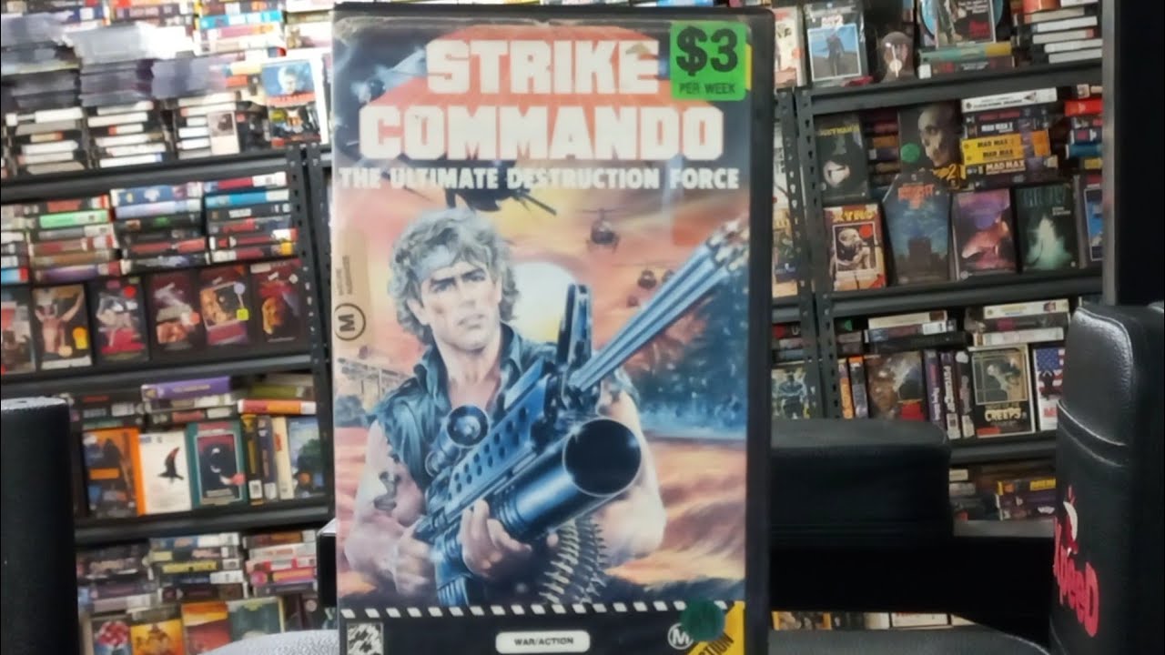 Strike Commando 1987 VHS💥😂😨💥🤣😱💥💥😅💥😱 - YouTube