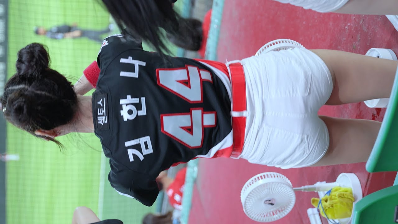 김한나 치어리더 230706 벤치 스탠딩 직캠 기아 타이거즈 (Kim Hanna Cheerleader 230706 Bench ...