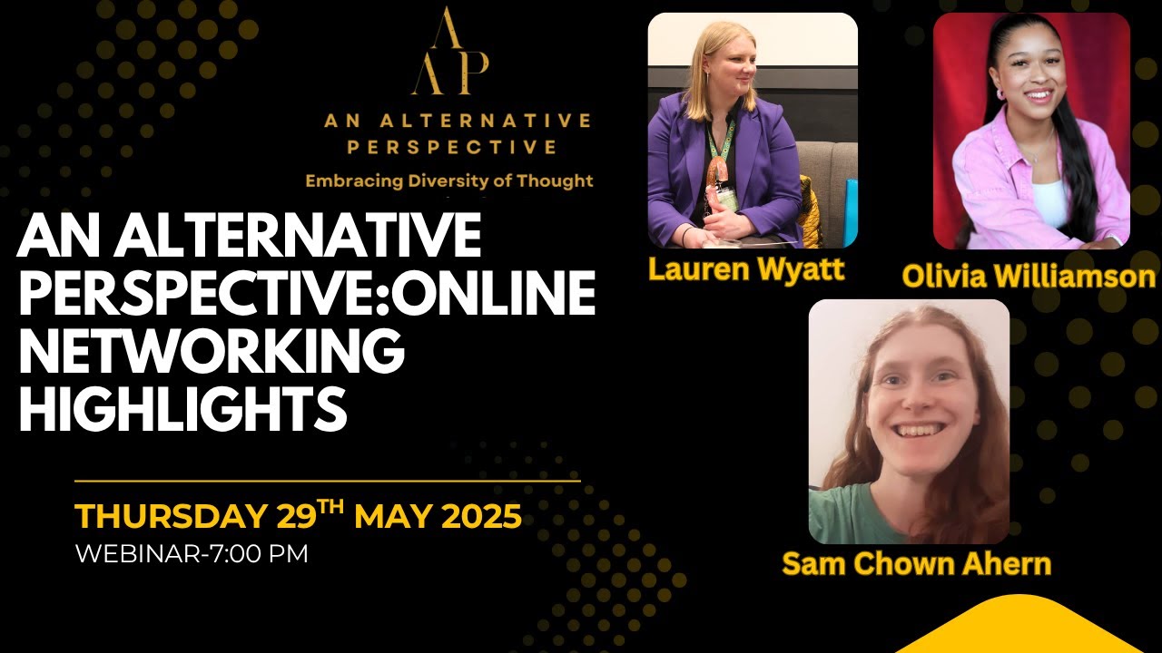 An Alternative Perspective: Online Networking Highlights - YouTube