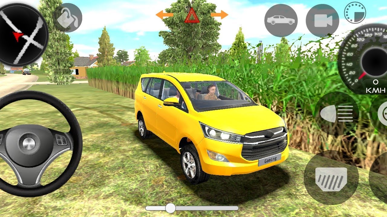 NEW YELLOW CAR DRIVE GAME INDIAN CAR SIMULATOR GAME - YouTube