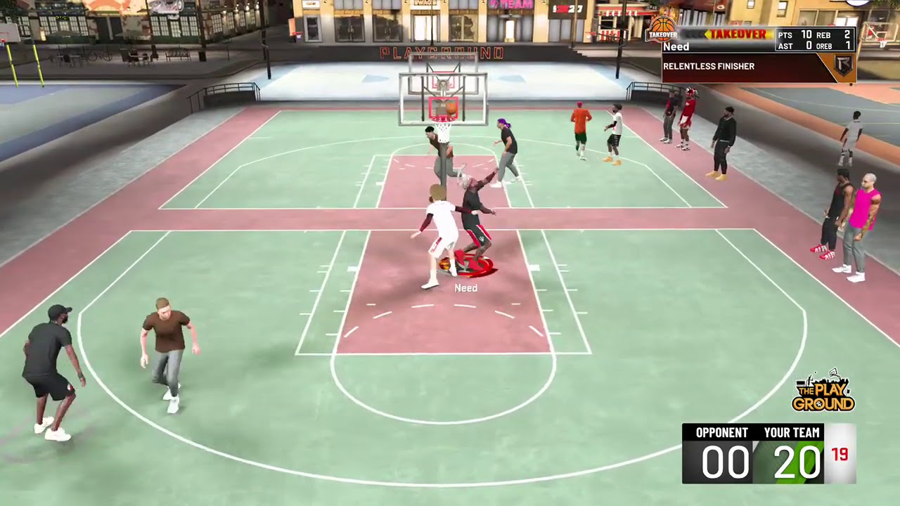 Nba 2k20 Insane 360 Dunk Playground Mode - YouTube