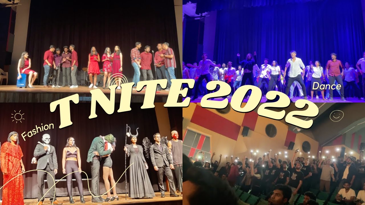 T NITE 2022 AT IIM AHMEDABAD | COLLEGE FEST | SECTION WARS | IIM VLOG ...