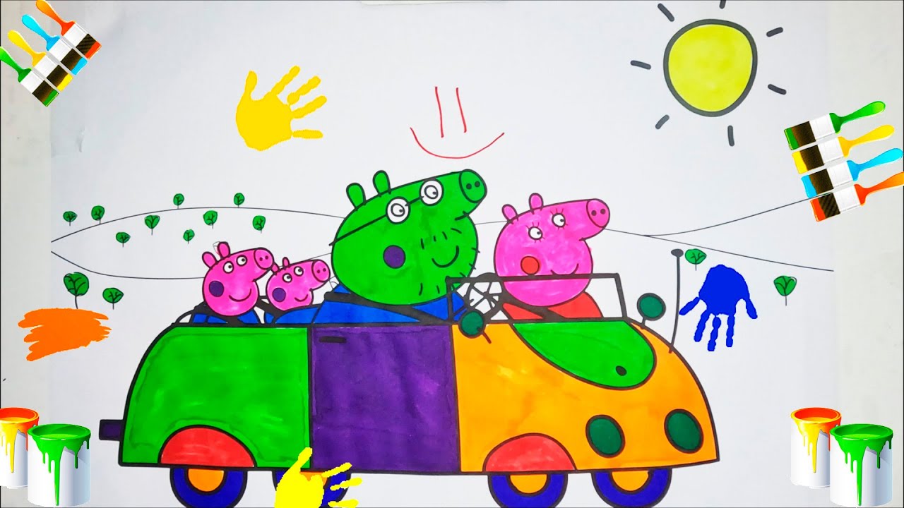 Peppa Pig And Her Family Are Going On Vacation - YouTube