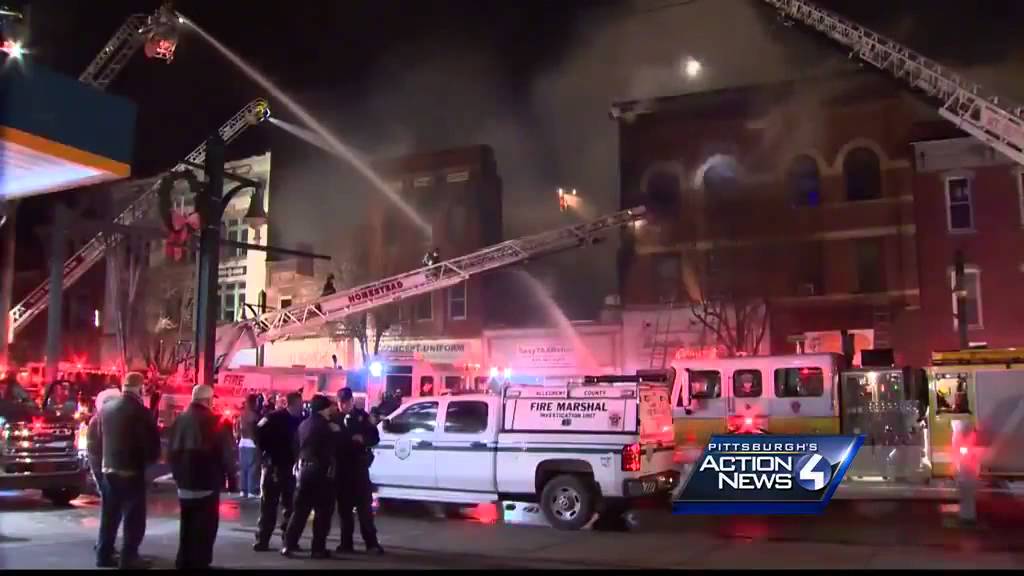 Homestead fire displaces families - YouTube