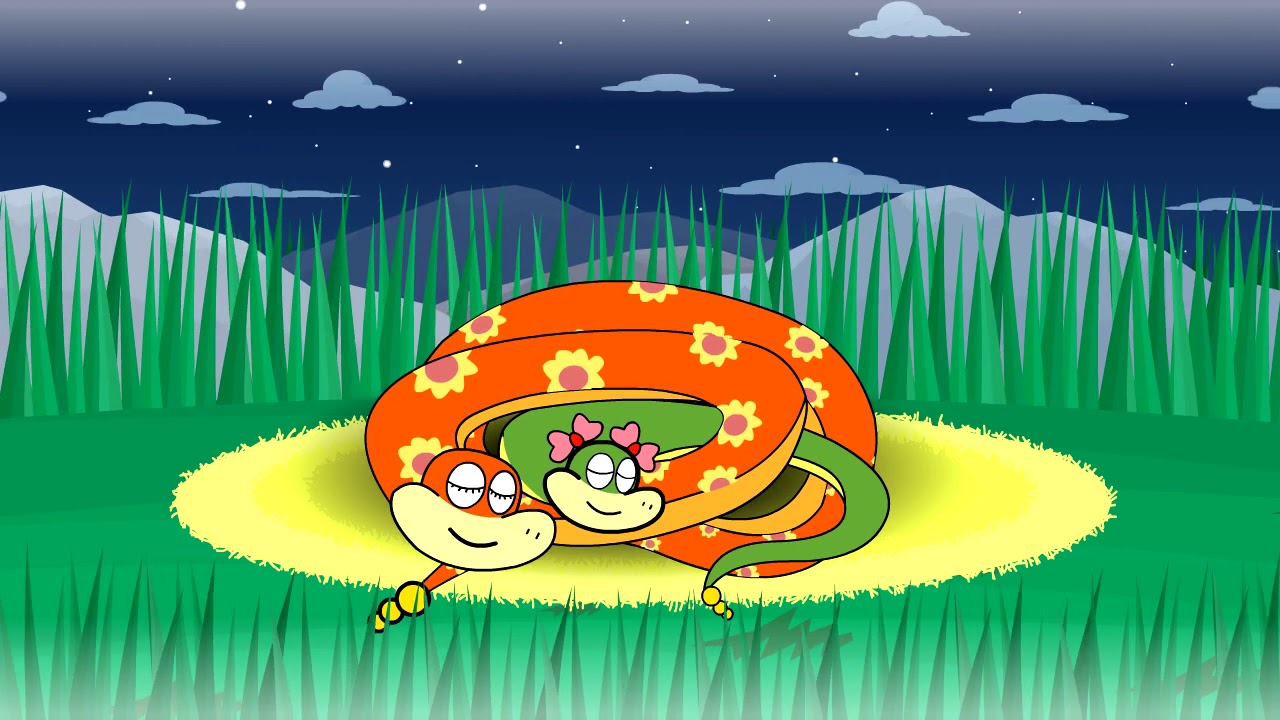 Cute Baby Snake Sleep Song | Move Groove Baby Lullabies | Children's ...