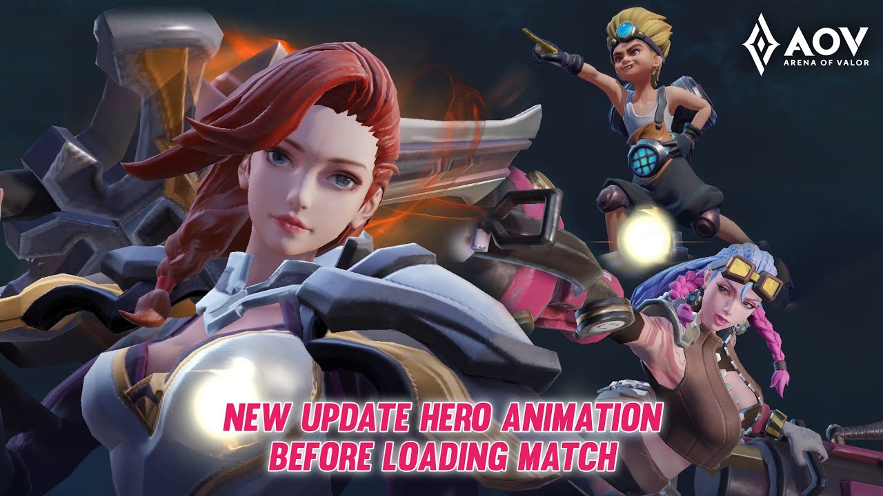 AOV New Updates Beta39 | New List Hero Animation Before Loading Match ...