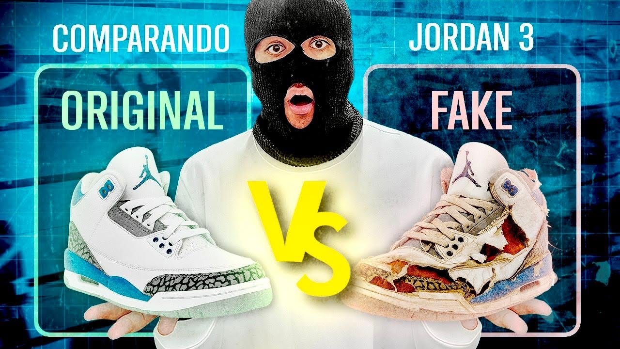 COMPARANDO ORIGINAL vs FAKE | SNEAKERS CALIDAD PK | ZAPATILLAS ...