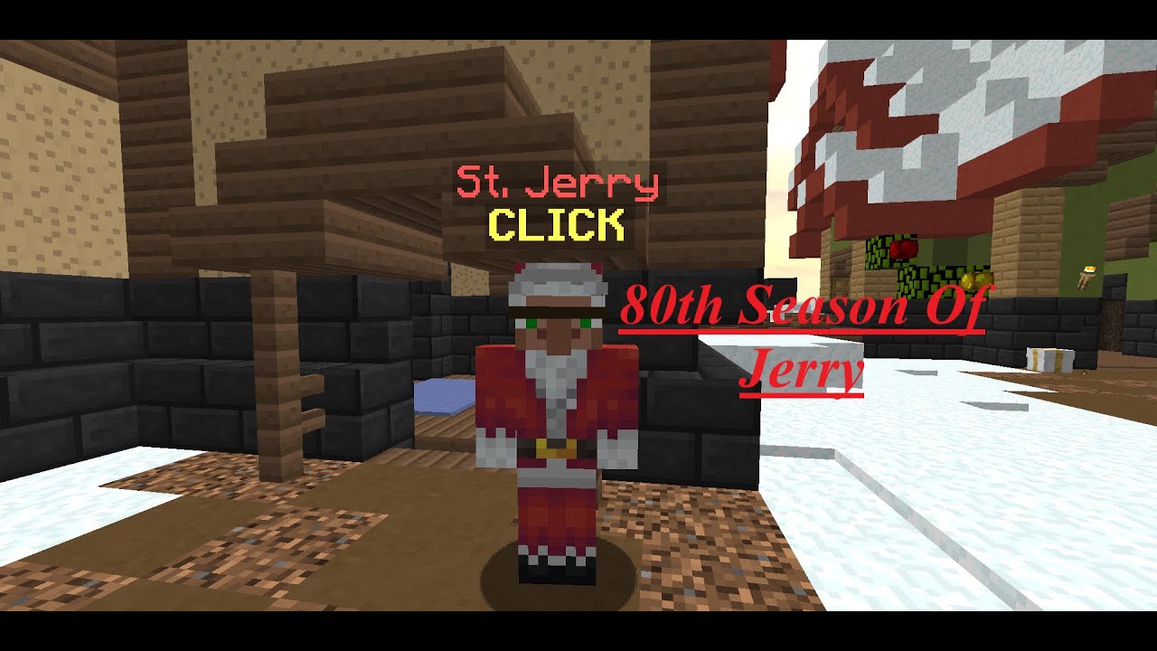 All gifts location on 80th Season Of Jerry (Hypixel Skyblock) - YouTube
