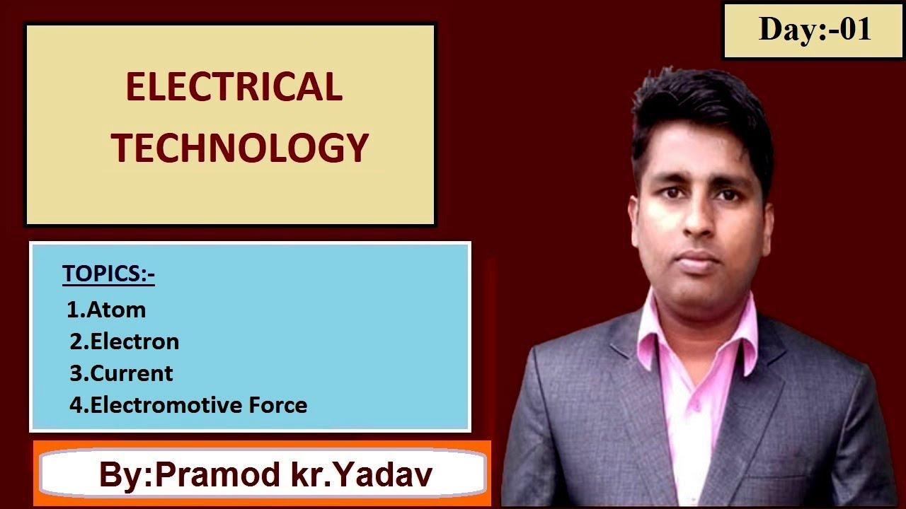 Day 01,Electrical Technology Basic Electrical Topics. - YouTube