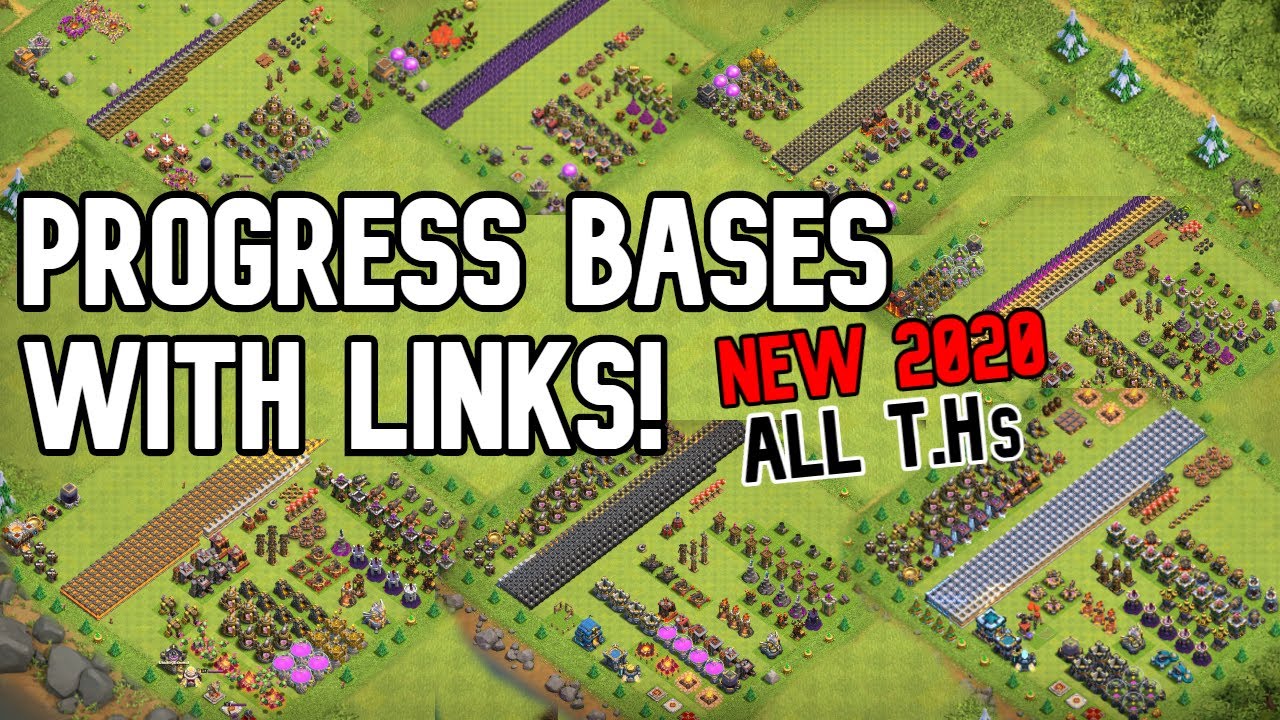 A PROGRESS BASE FOR EVERY TOWN HALL LEVEL! | TH7 TH8 TH9 TH10 TH11 TH12 ...