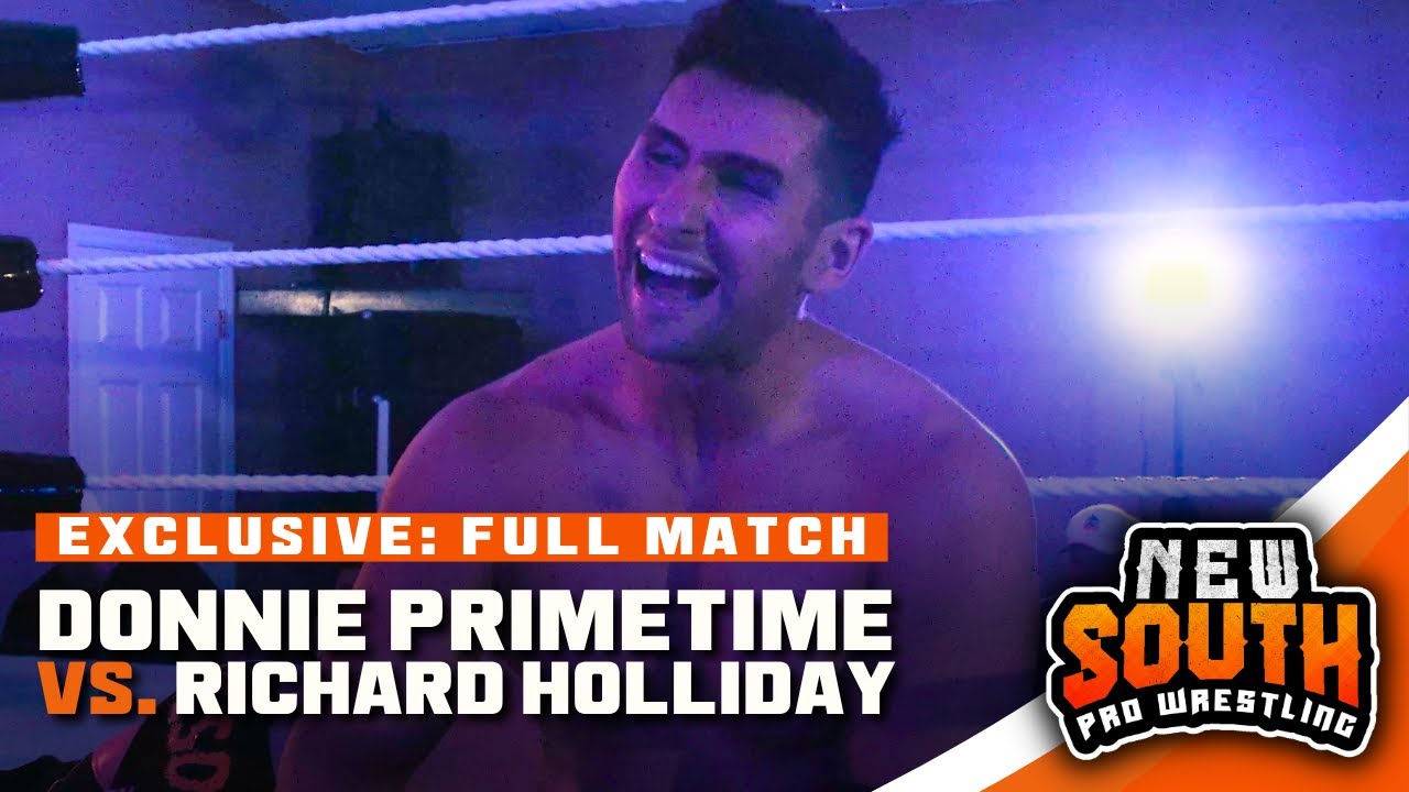 Richard Holliday vs Donnie Primetime (New South Pro Wrestling | TOP ...