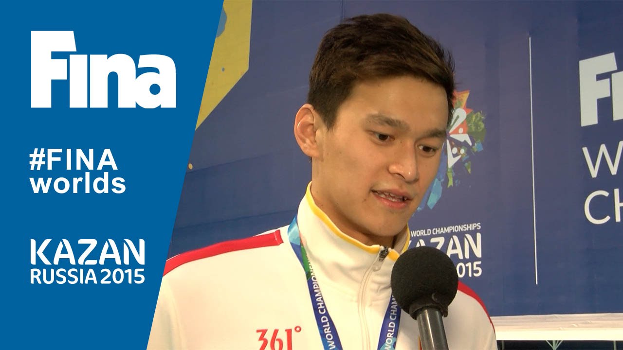 Yang Sun: winner of Men's 800m Freestyle in Kazan (RUS) - YouTube