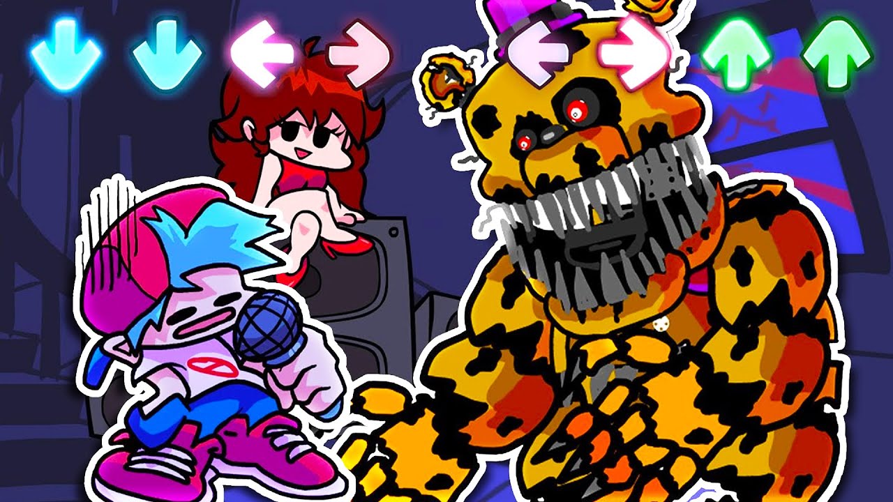 NOVO MOD DO FIVE NIGHTS AT FREDDY'S no FRIDAY NIGHT FUNKIN!! (FNF ...