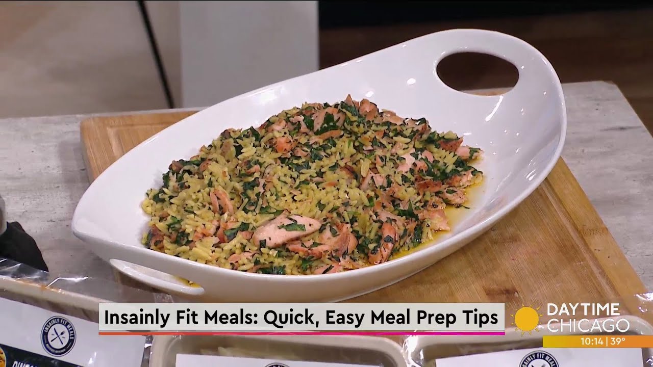 Insainly Fit Meals: Quick, Easy Meal Prep Tips - YouTube