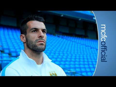 EXCLUSIVE: Alvaro Negredo's first day at City