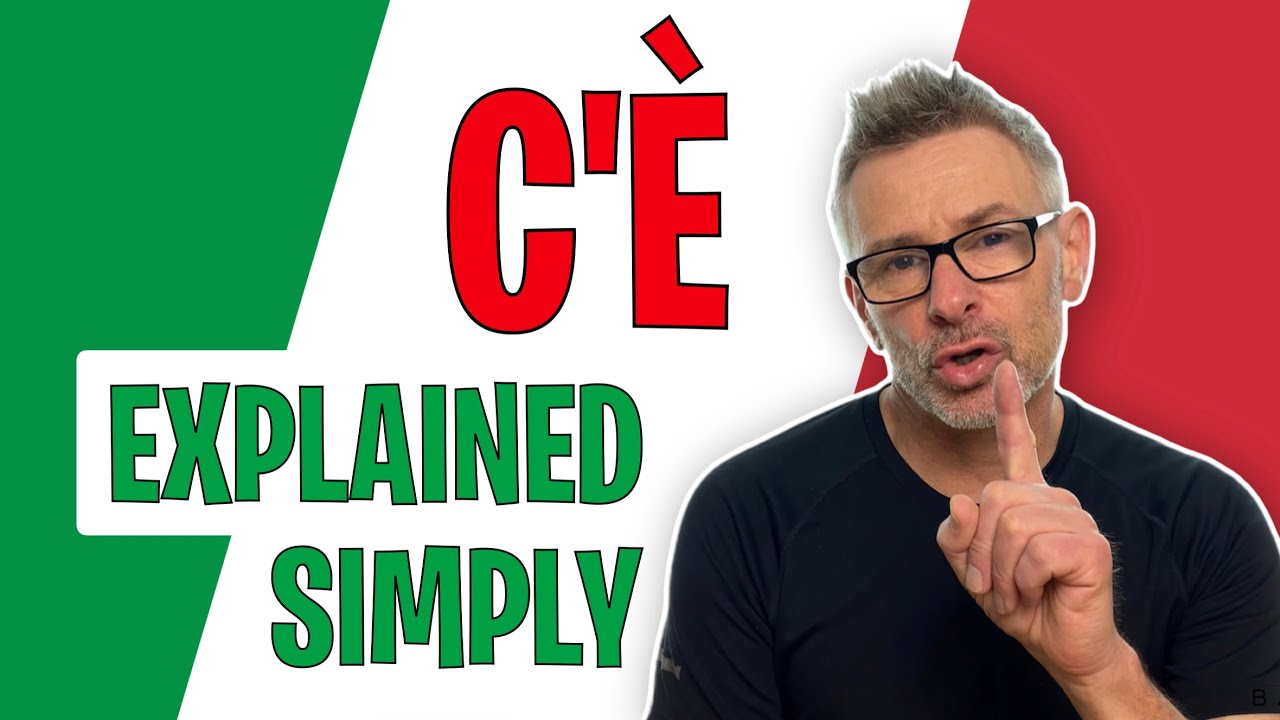 Learn Italian. C’È explained simply - YouTube