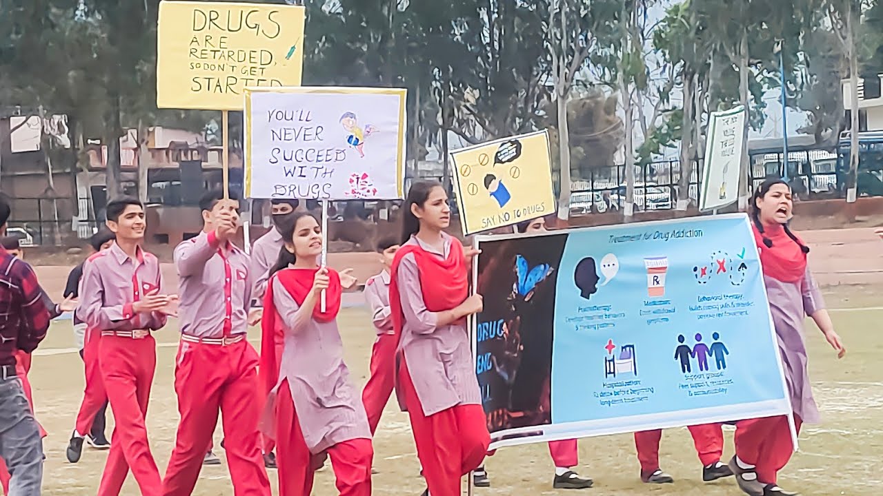 Awareness rally against drugs was organized by the District ...