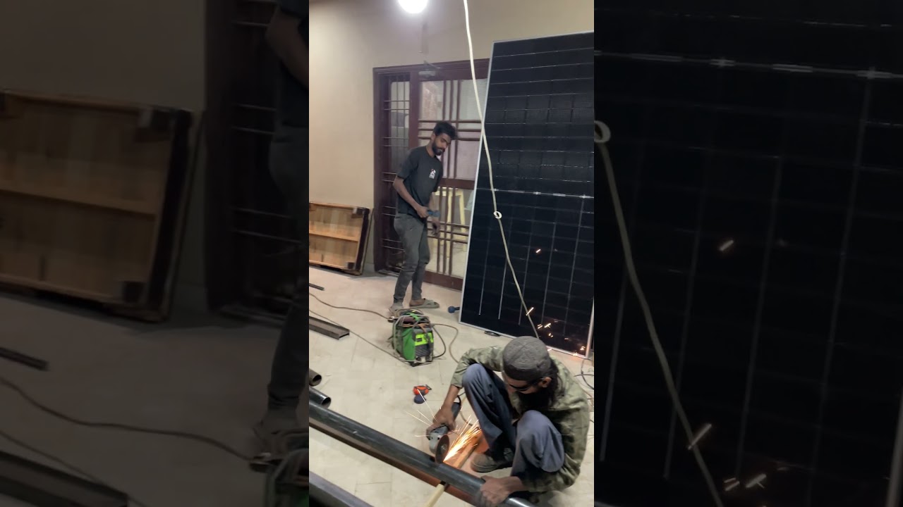 70 Solar Panel Structure Longi HIMO-9 Bifacial 640W Solar System ...