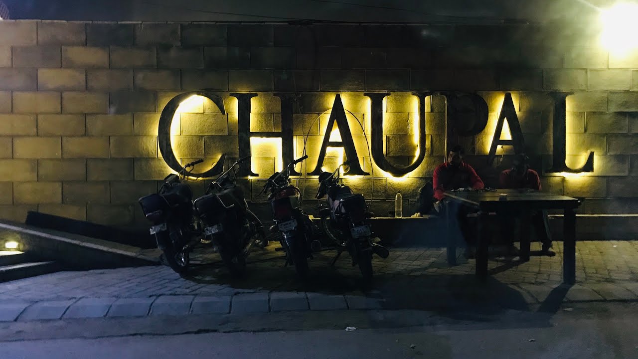 CHAUPAL - Buffet Dinner - Main Shahra-e-Faisal Vlog - YouTube