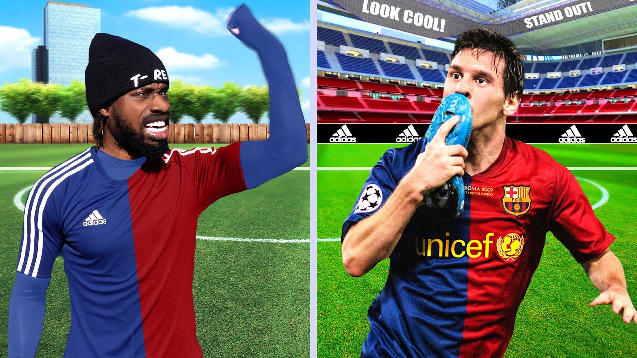 How to Dress Like Young Messi at Barcelona (2005-2011 Era Style) - YouTube