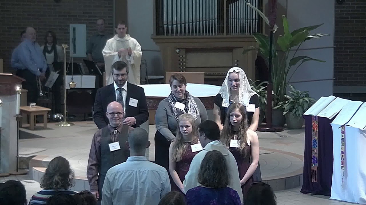 Rite of Full Reception into the Roman Catholic Church, November 26 ...