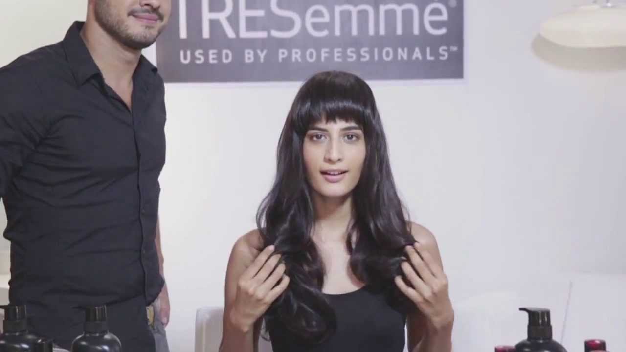 Wispy Bangs Hairstyle | Ramp Ready | Cosmopolitan Look | TRESemméIndia ...