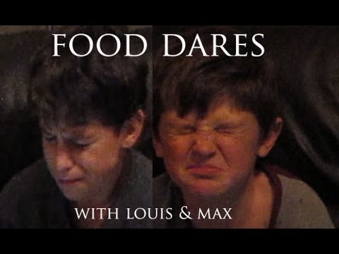 FOOD DARES | #1 | Louis And Max - YouTube