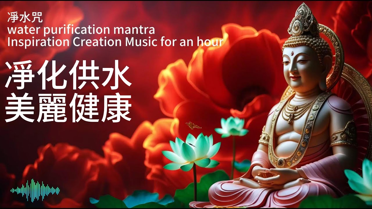凈水咒 身體健康 the nettle water mantra buddhist music for an hour #佛歌 #佛教 ...