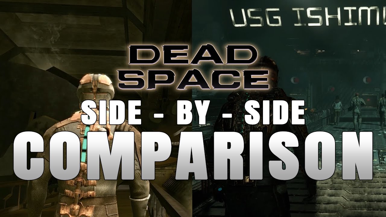 DEAD SPACE REMAKE: Side-By-Side Gameplay Comparison - YouTube