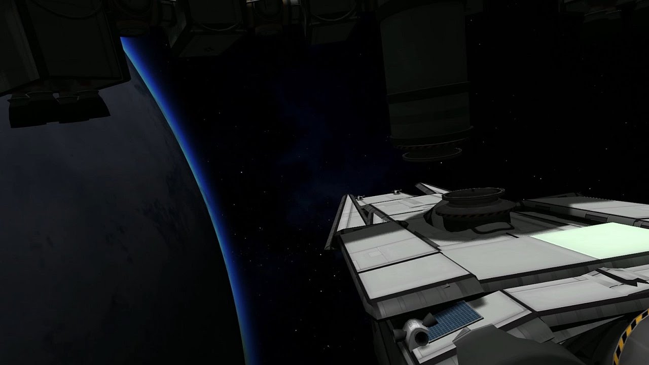 Interstellar Docking Scene (in Kerbal Space Program) - YouTube